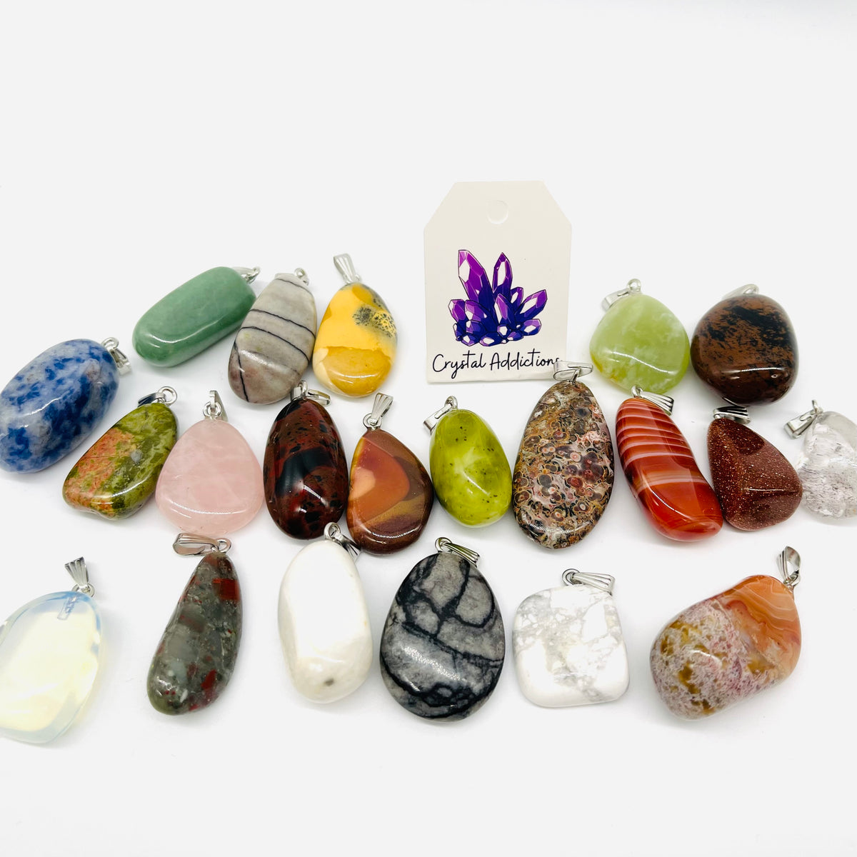 Crystal Pendants Assorted Medium – Crystal Addictions