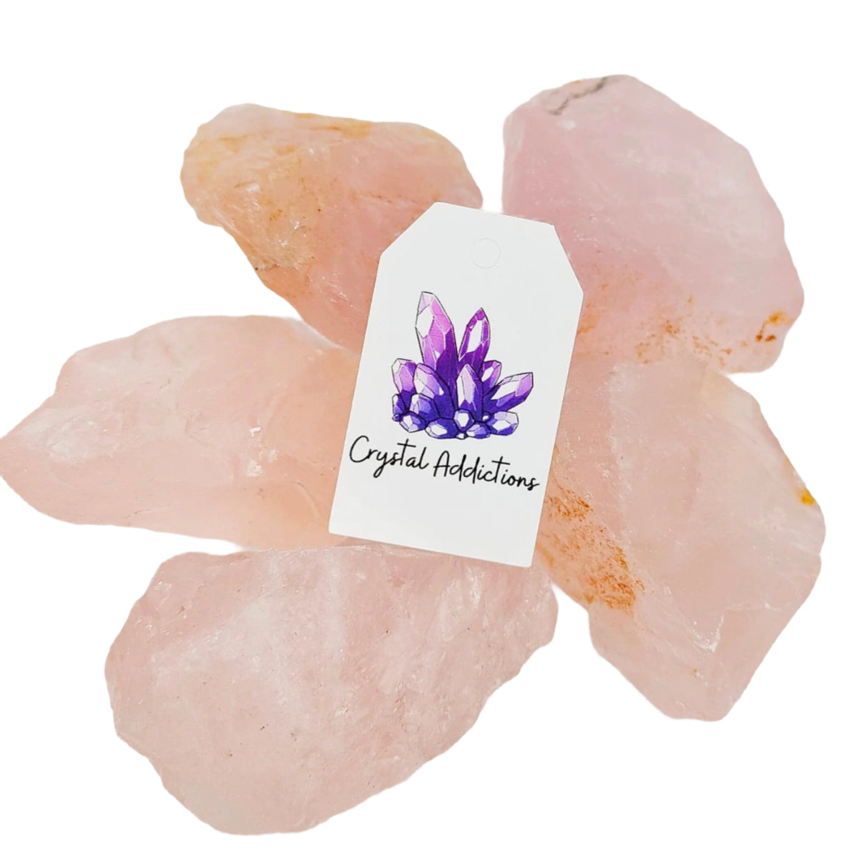 MELISSA PASCOE - Rose Quartz Raw Cluster – Crystal Addictions