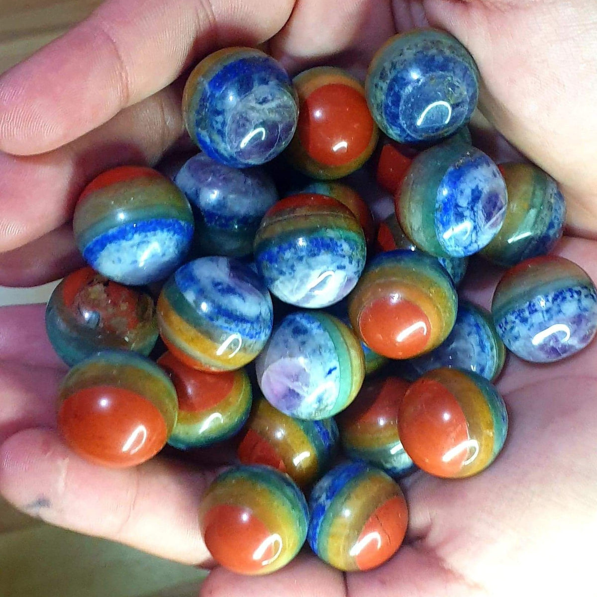 Chakra Mini Sphere – Crystal Addictions