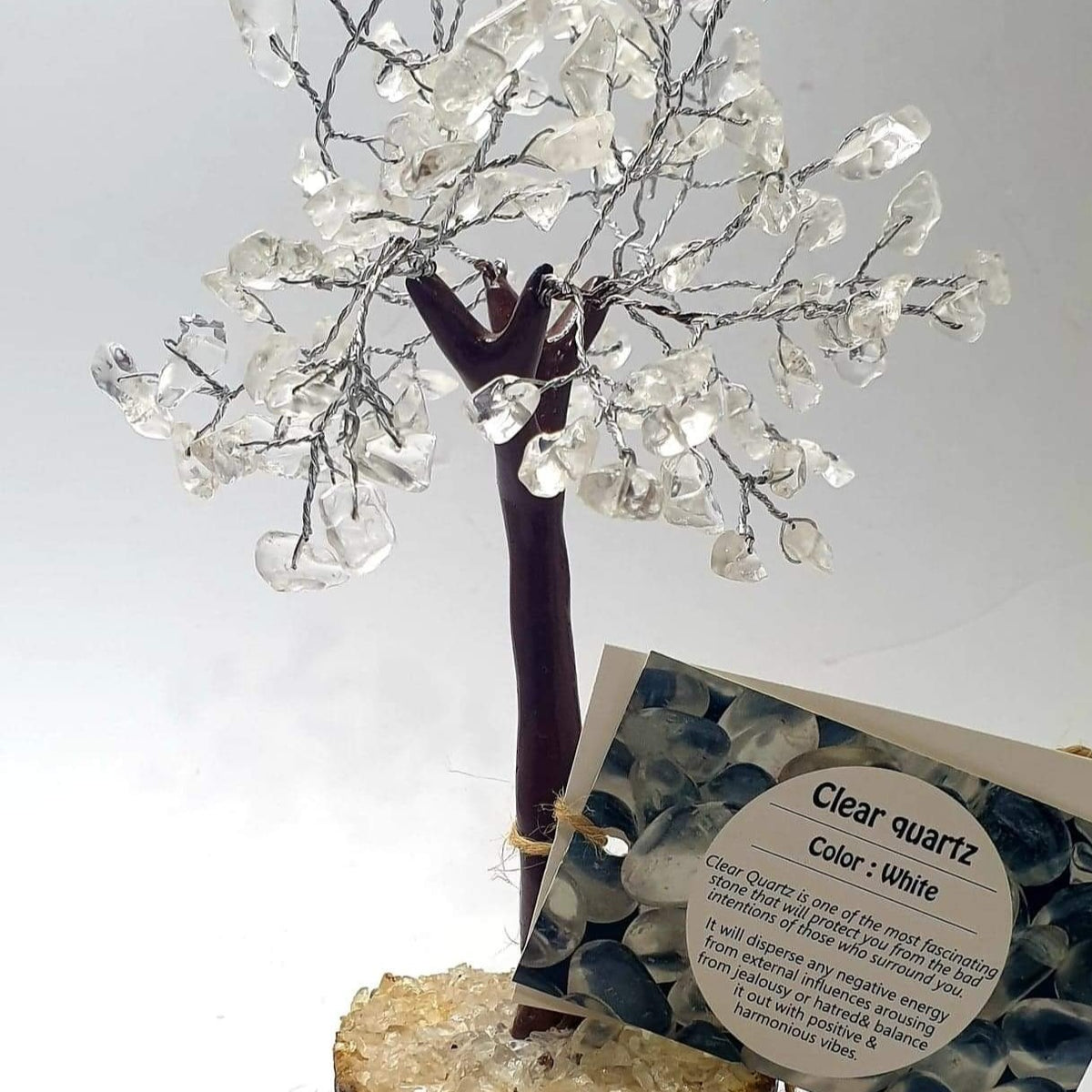 Clear Quartz Chip Wishing Tree – Crystal Addictions