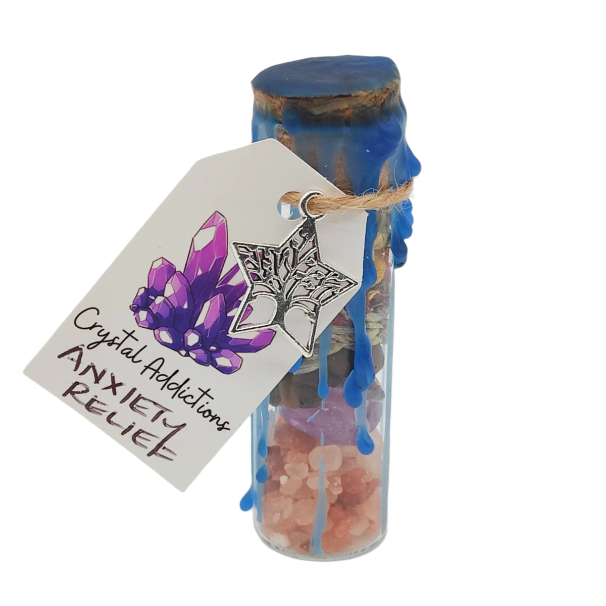 Anxiety Relief Spell/Wish Bottle – Crystal Addictions