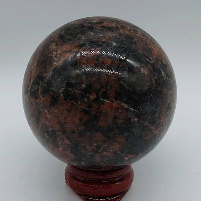 Plum Jasper Sphere # 196 – Crystal Addictions